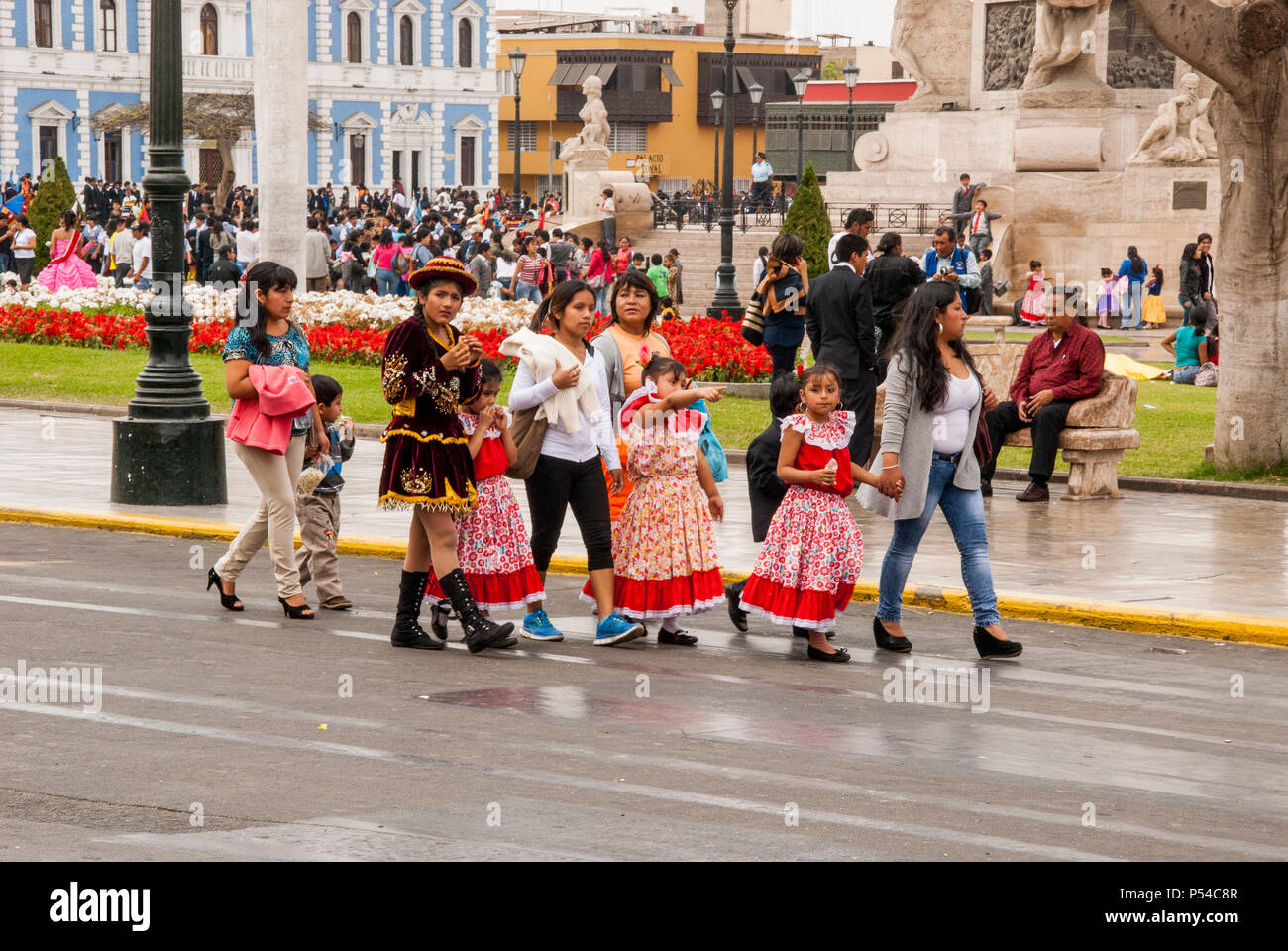 The Trujillo Spring Festival. Trujillo is a city in northwestern Peru ...