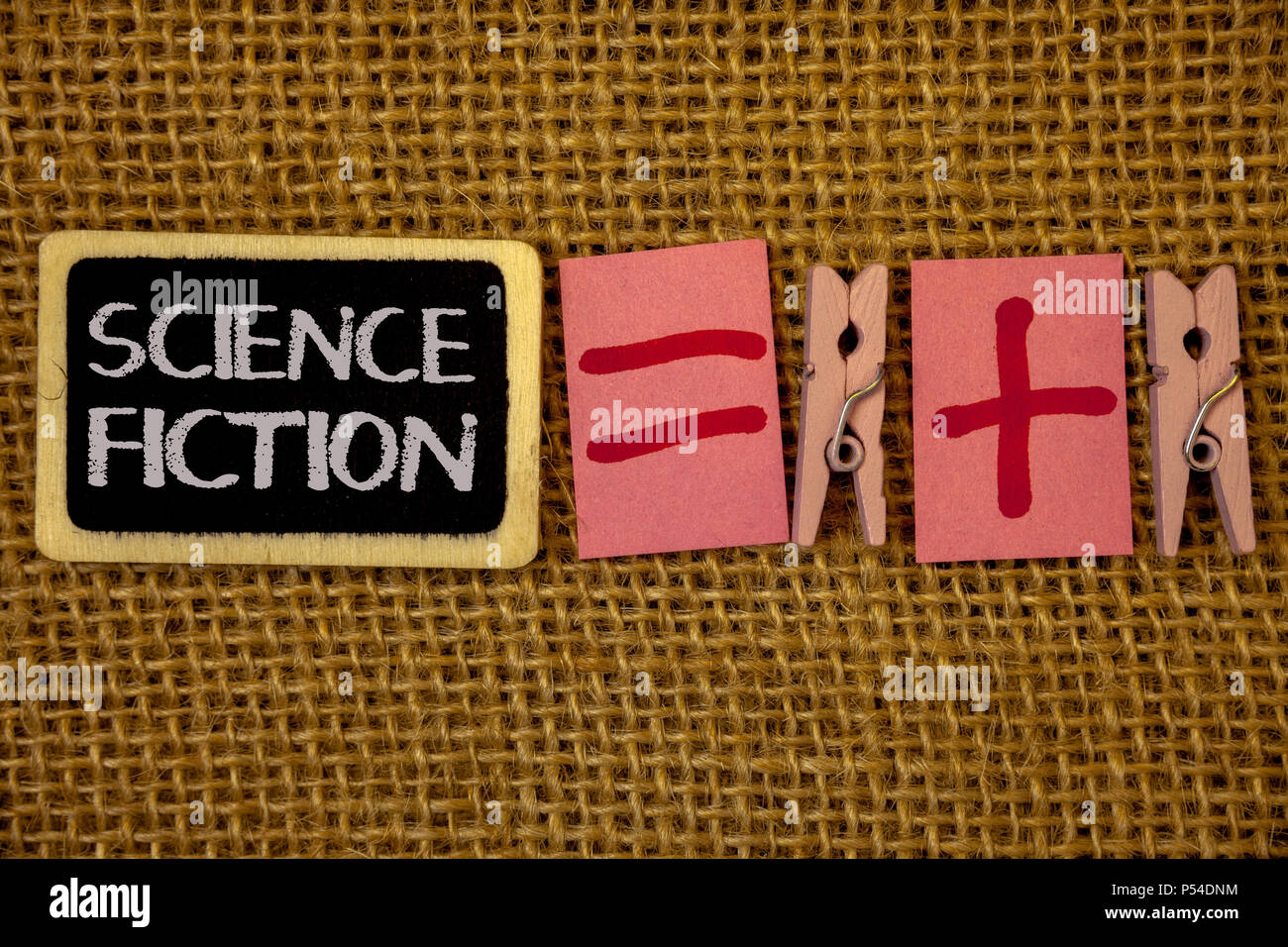 Writing note showing Science Fiction. Business photo showcasing Fantasy ...
