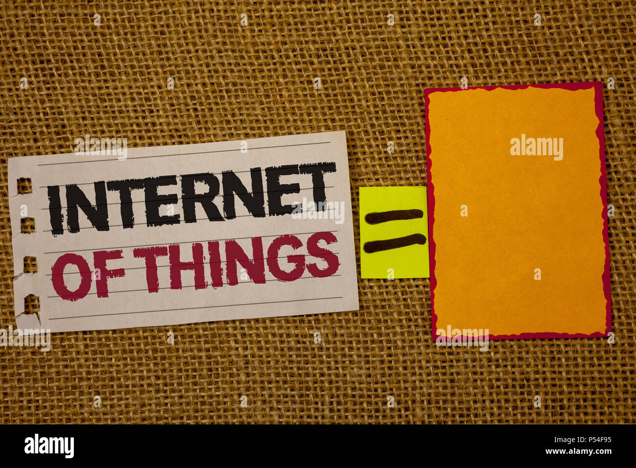 Handwriting text writing Internet Of Things. Concept meaning Innovation ...