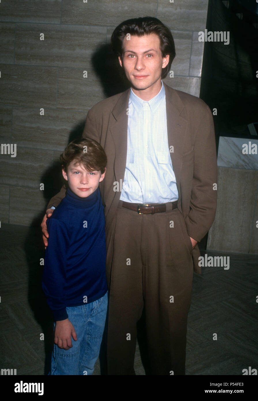 BEVERLY HILLS, CA - JANUARY 10: (L-R) Actors/brothers Ryan Slater and ...