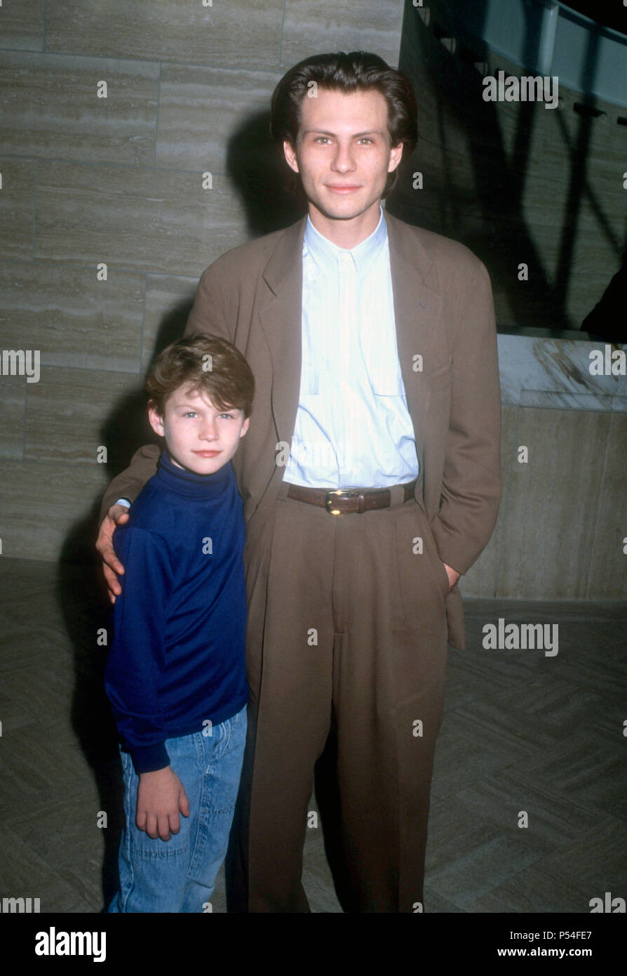 BEVERLY HILLS, CA - JANUARY 10: (L-R) Actors/brothers Ryan Slater and ...