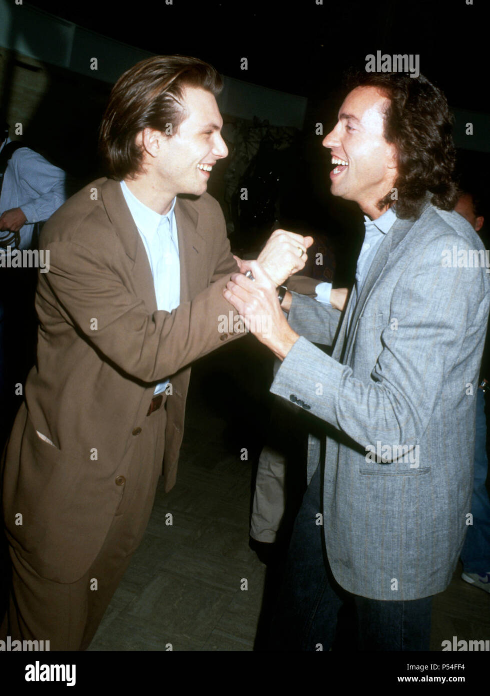 BEVERLY HILLS, CA - JANUARY 10: Actor Christian Slater and guest at CAA ...
