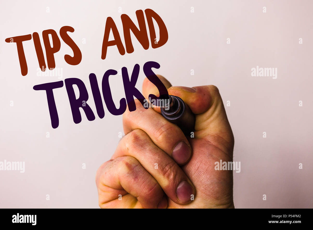 Word writing text Tips And Tricks. Business concept for Suggestions to ...