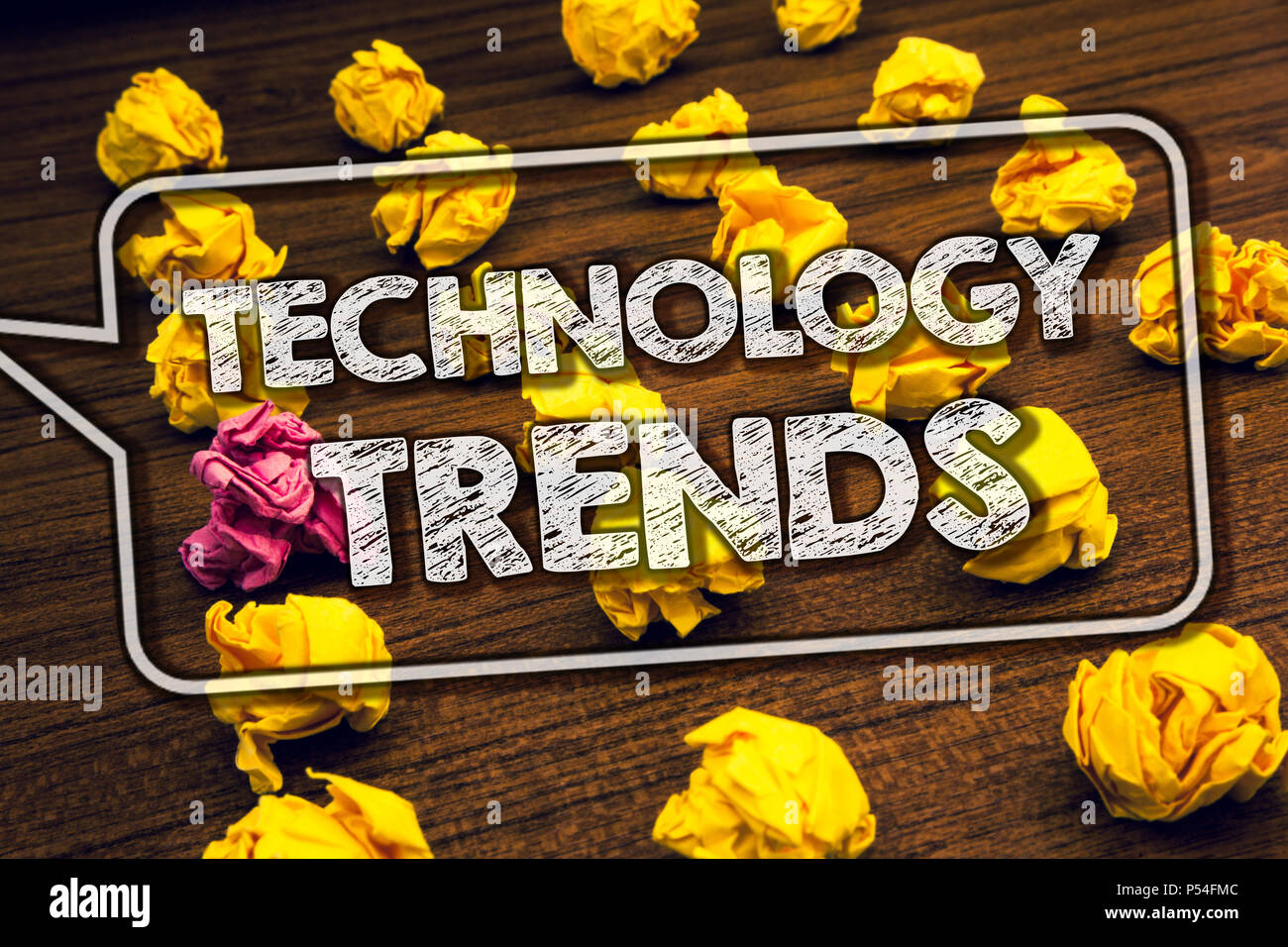 Writing note showing Technology Trends. Business photo showcasing ...