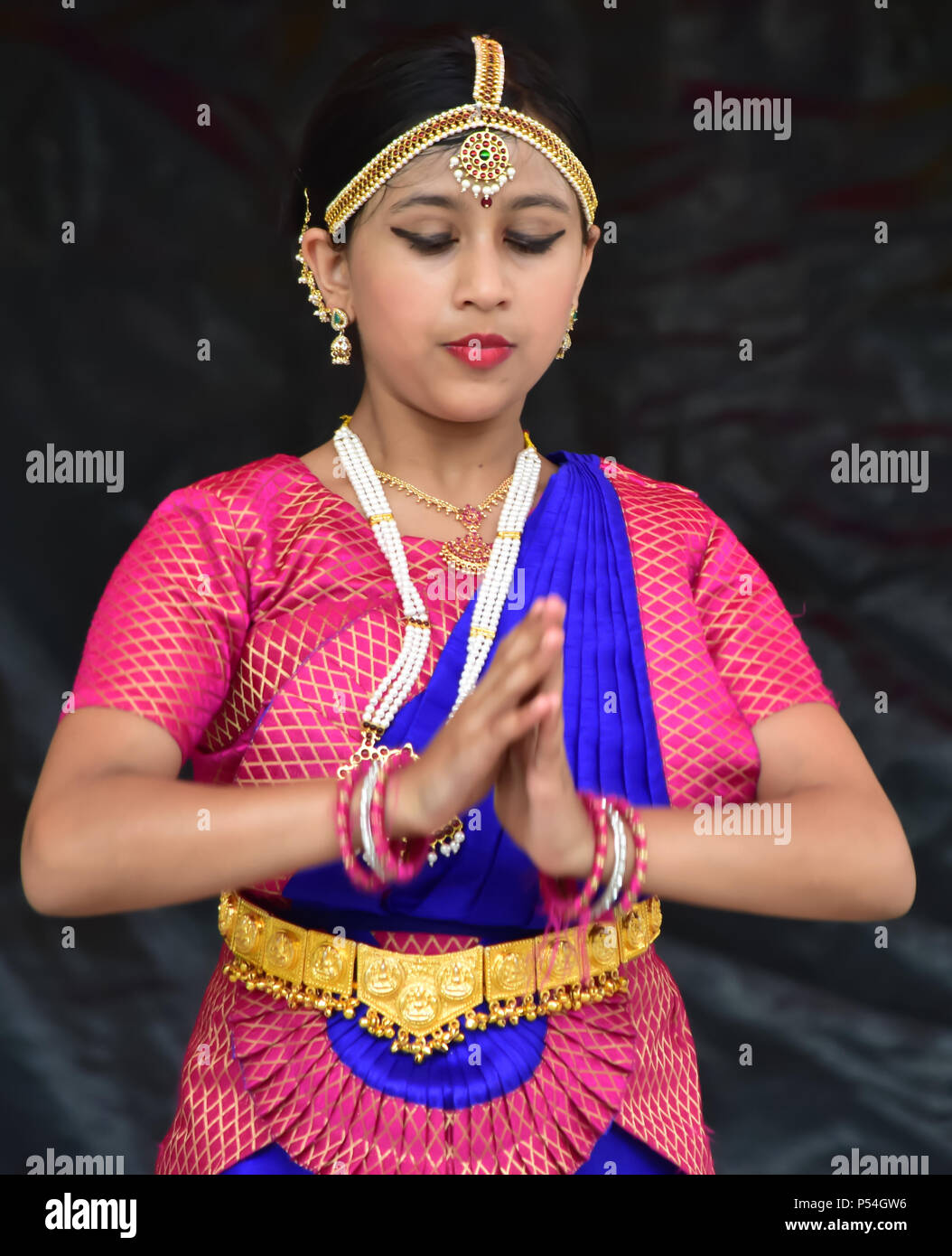 Bloomington, Illinois- USA - Jun 24,2018 - Bharatanatyam Classical ...