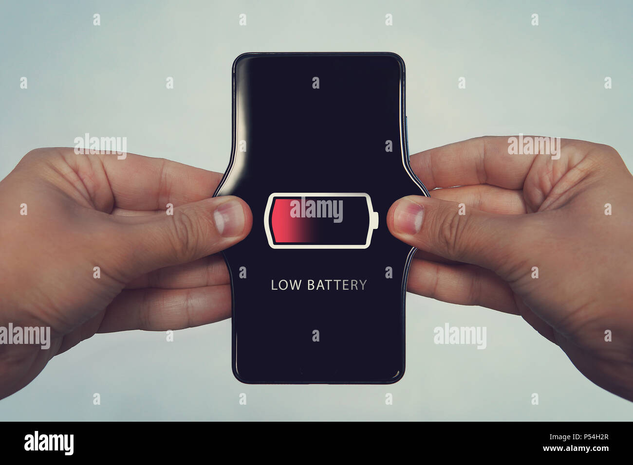Low battery icon hi-res stock photography and images - Alamy