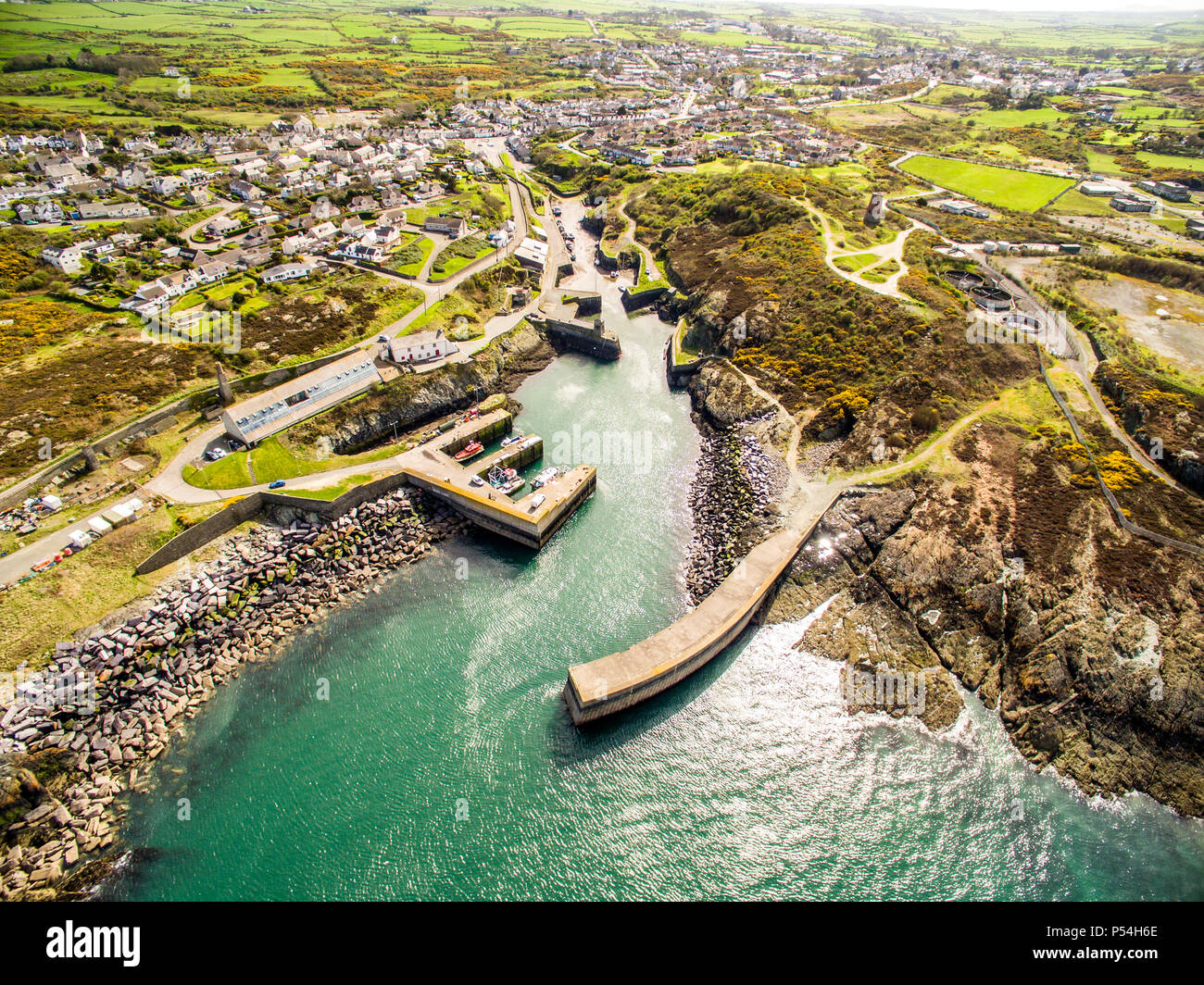 Amlwch port amlwch anglesey north wales uk hi-res stock photography and ...