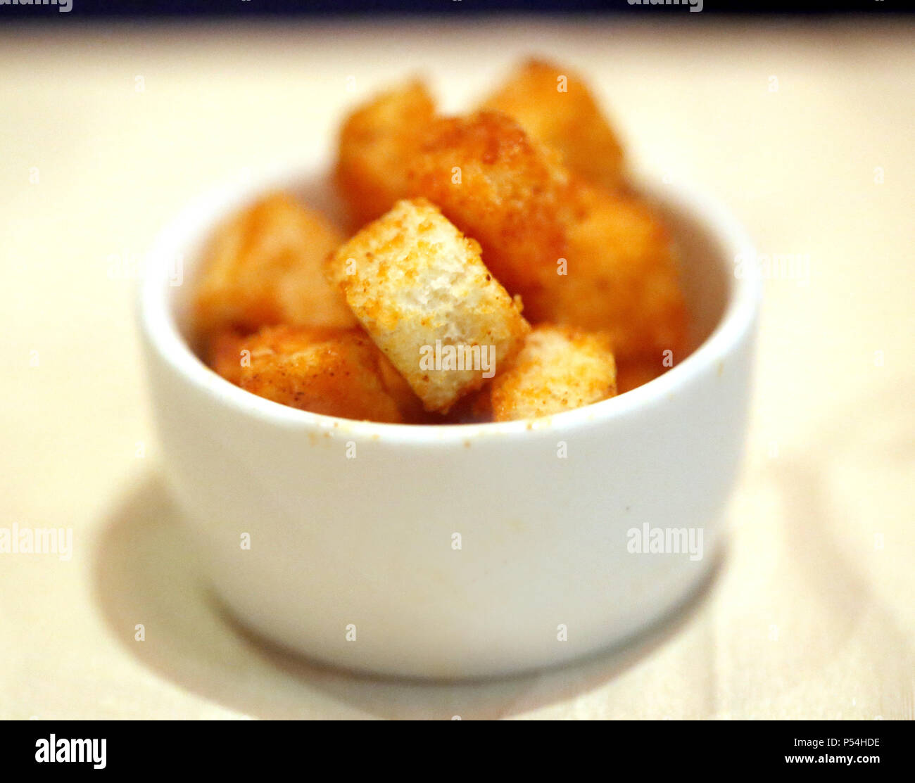 Photo of macro bread crumbs in a restaurant Stock Photo - Alamy