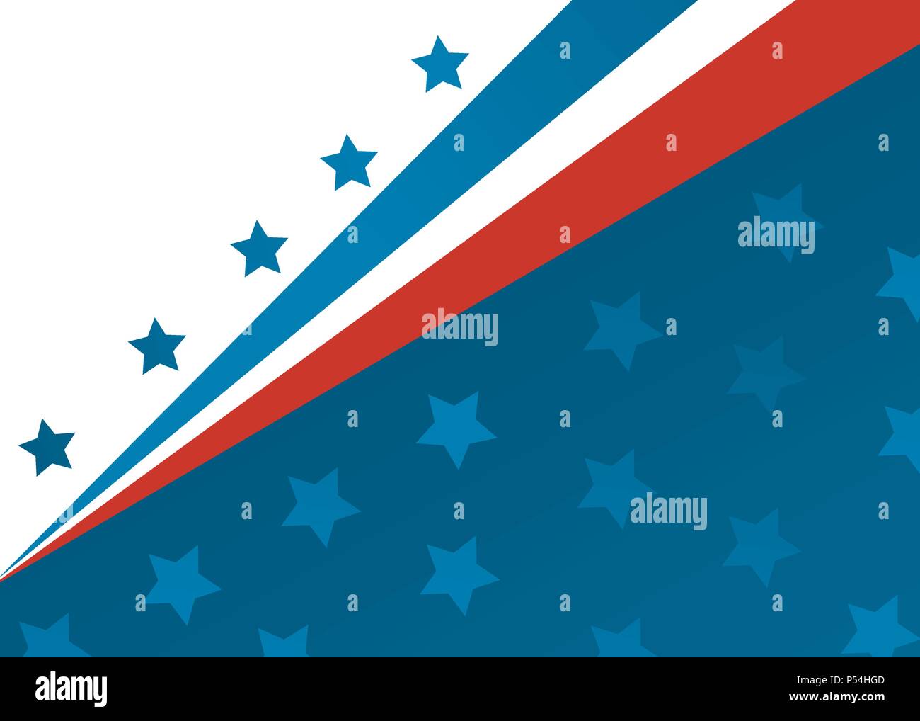 USA flag in style vector Stock Vector Image & Art - Alamy