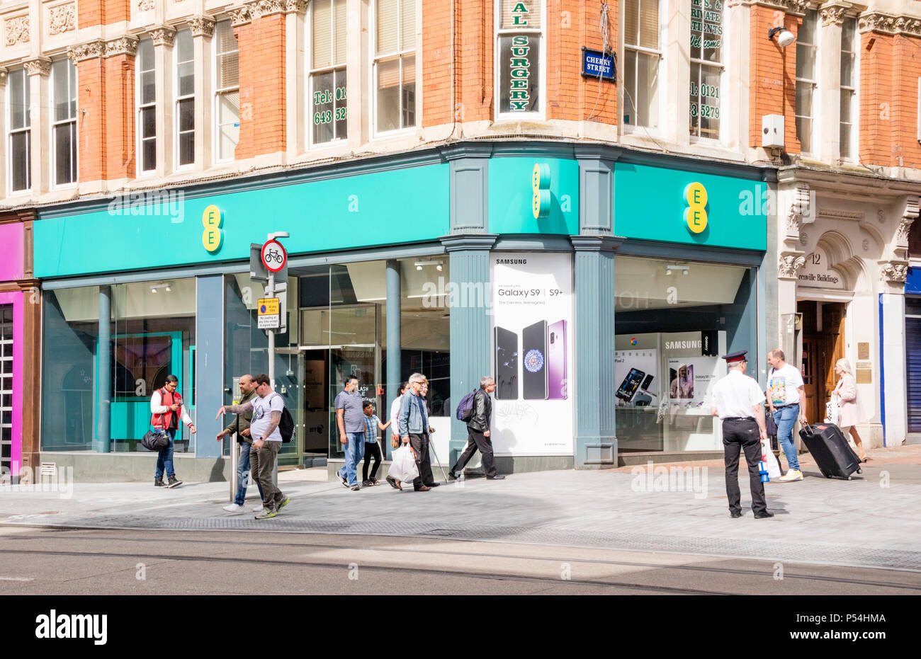 EE store in Birmingham, England, UK Stock Photo - Alamy