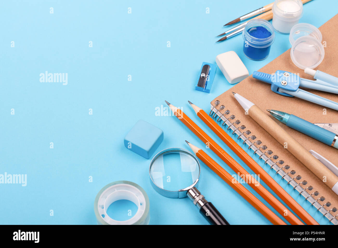 Office tools background hi-res stock photography and images - Alamy