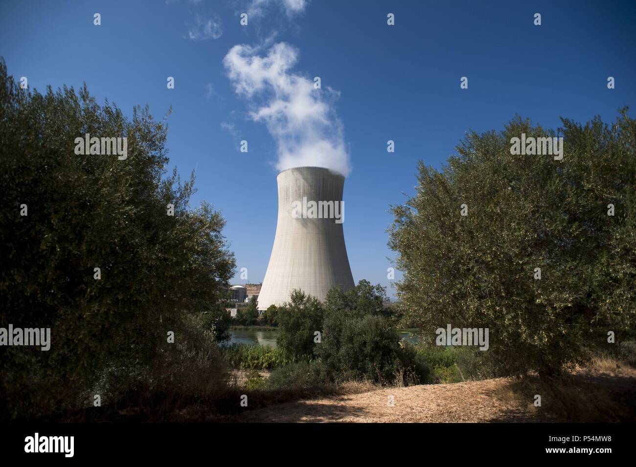 Nuclear central spain hi-res stock photography and images - Alamy