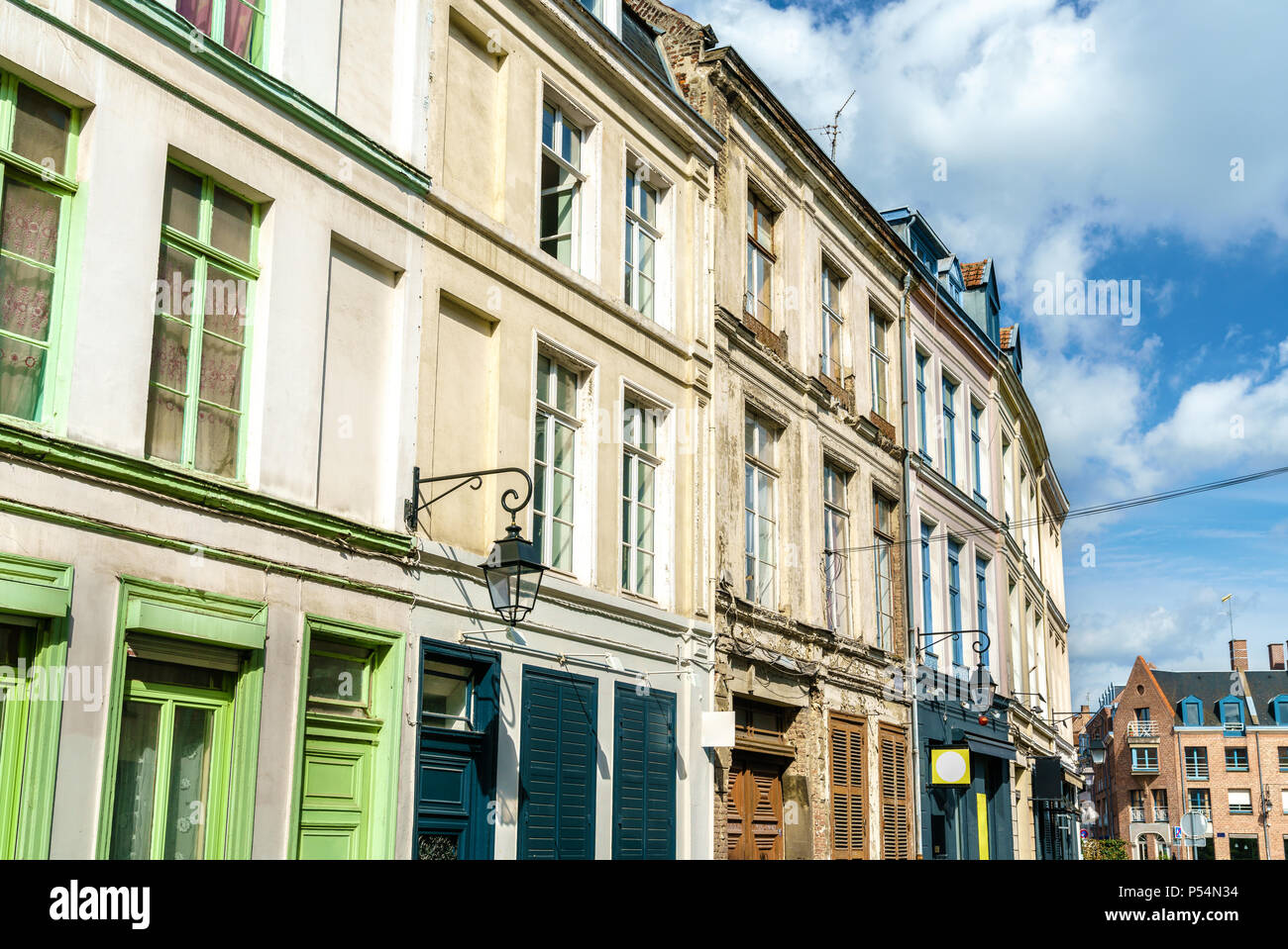 Traditional buildings in the old town of Lille, France Stock Photo - Alamy