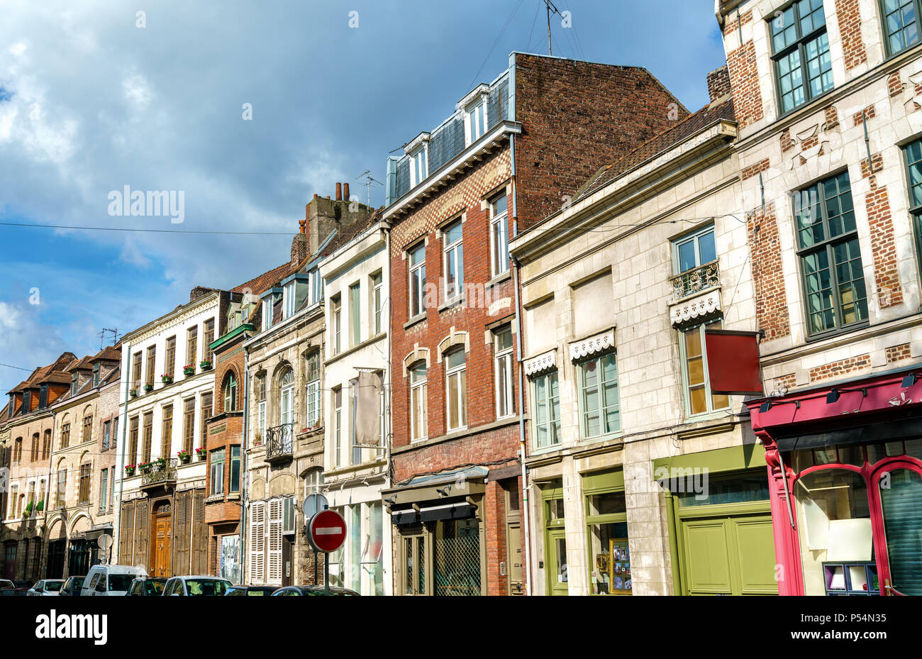 Traditional buildings in the old town of Lille, France Stock Photo - Alamy