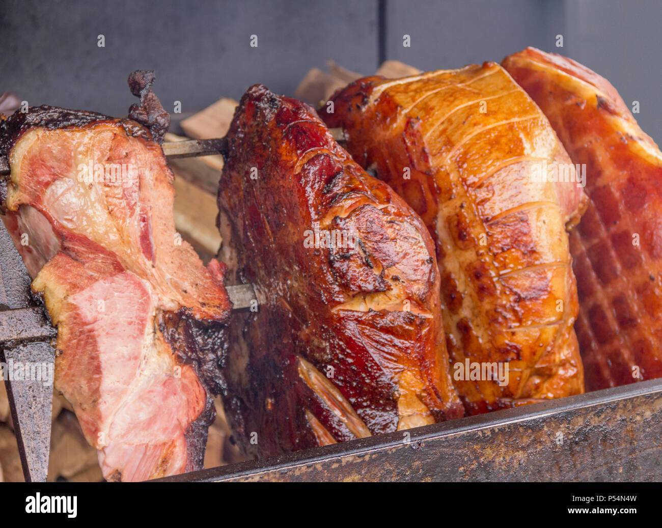 Roasting meat hi-res stock photography and images - Alamy