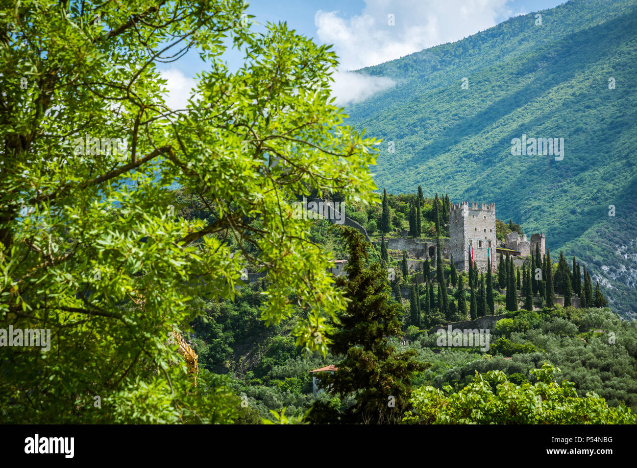 Arco Castle (Castello di Arco) is a ruined castle located on a ...
