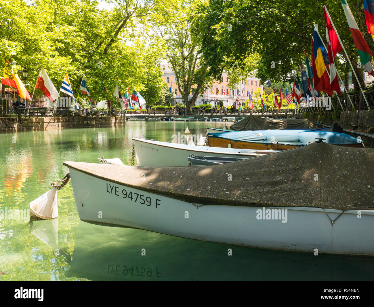 Red lake flag hi-res stock photography and images - Alamy
