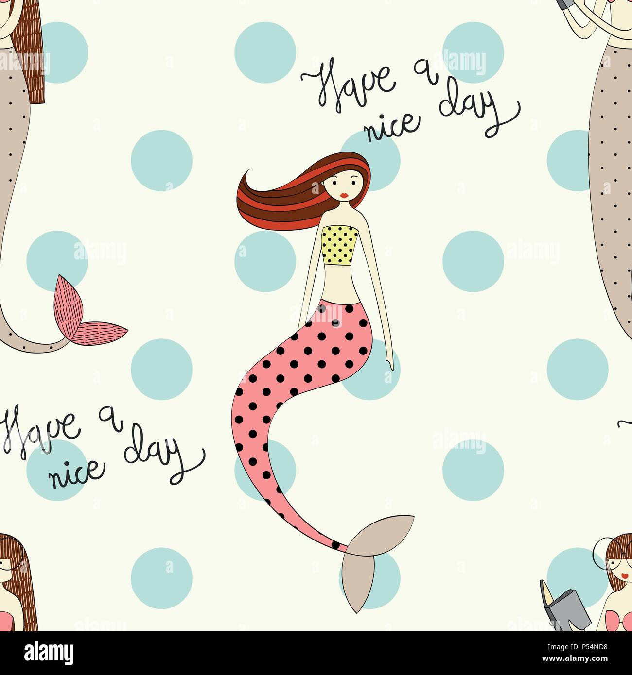 Cute Mermaid High Resolution Stock Photography and Images - Alamy