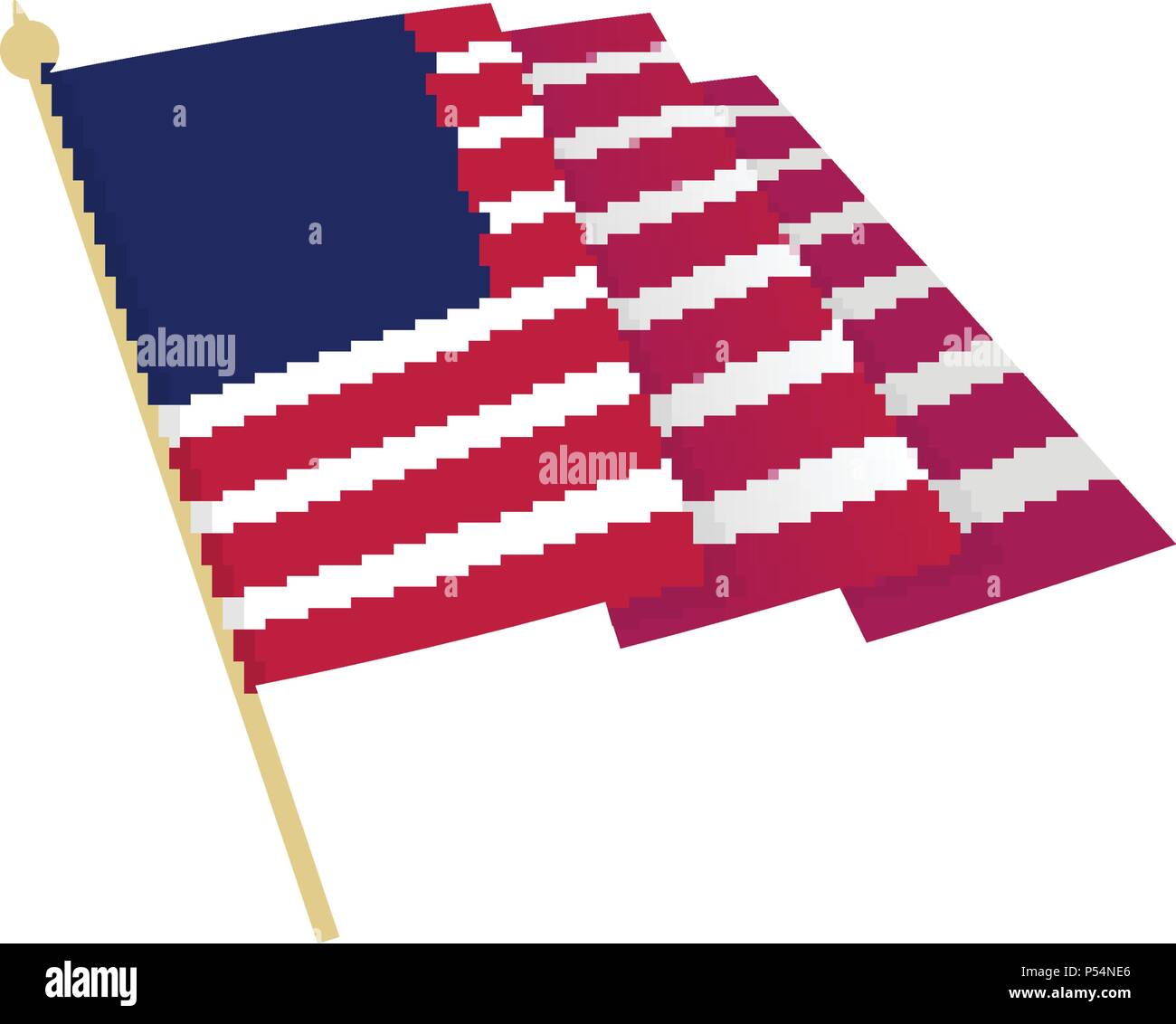 American country home Stock Vector Images - Alamy