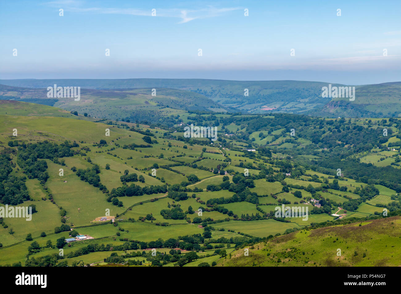 Farming agriculture mid wales landscape hi-res stock photography and ...