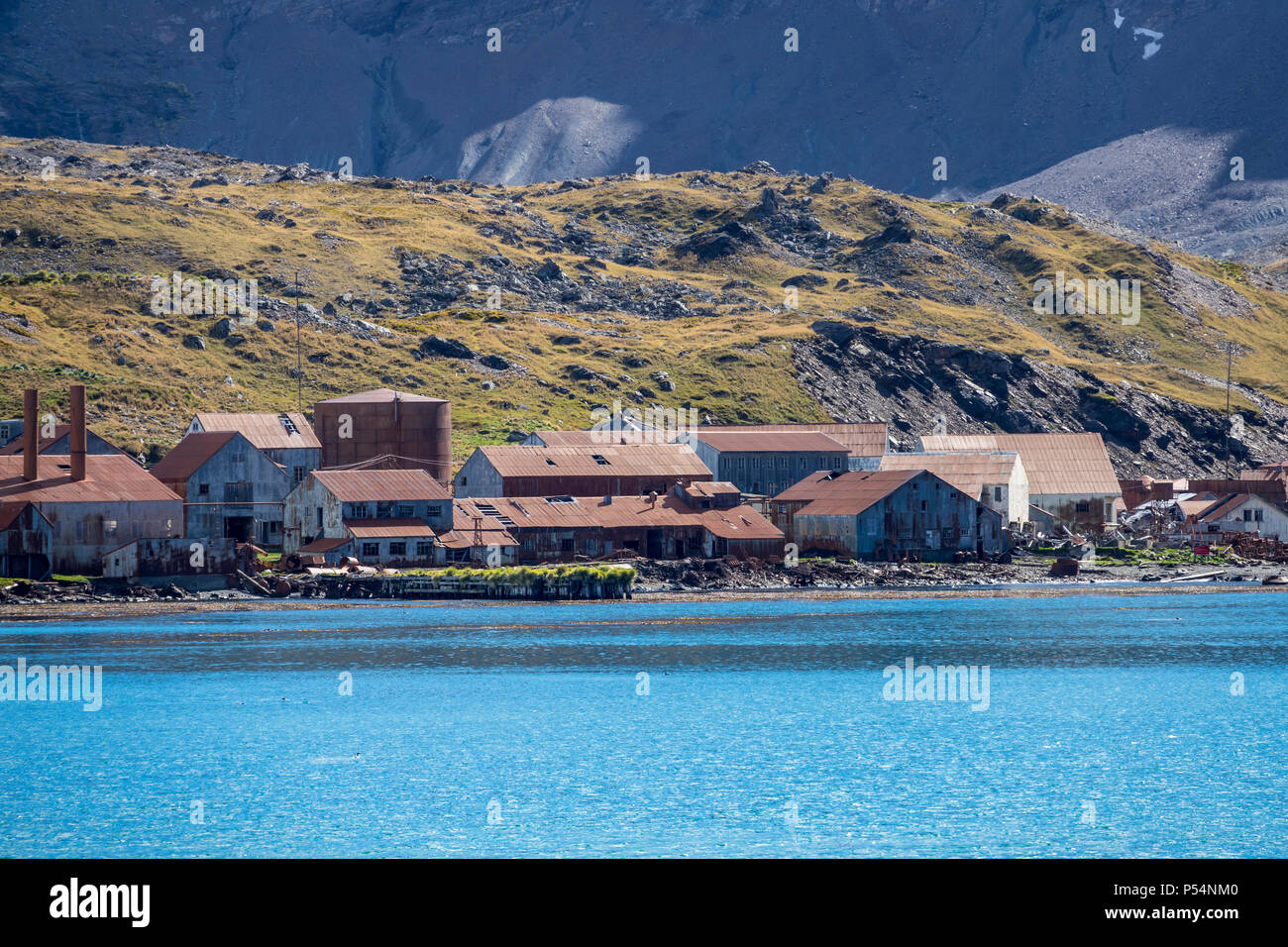 Leith Whaling Station, South Georgia Island, British Overseas ...