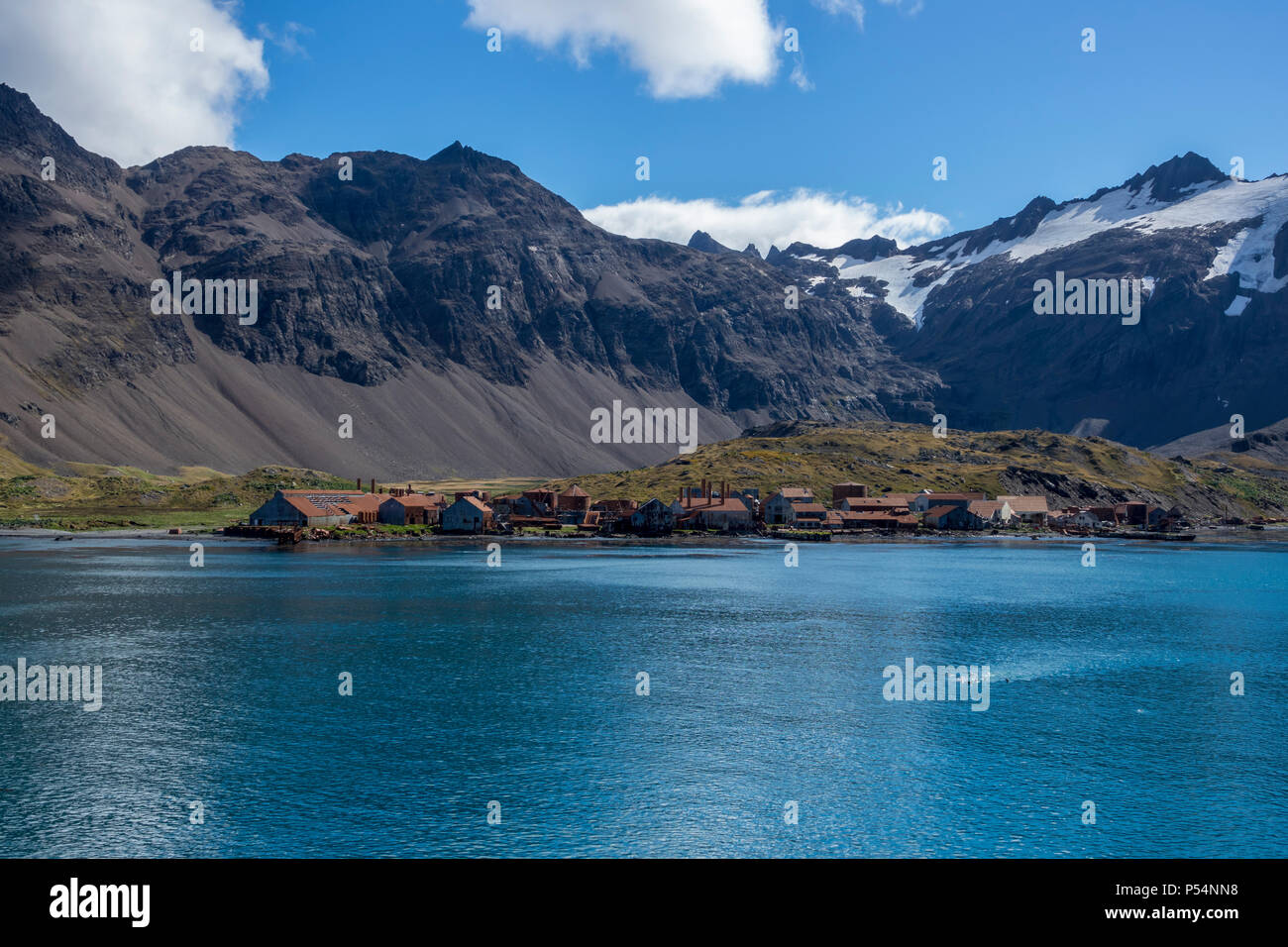 Leith Whaling Station, South Georgia Island, British Overseas ...