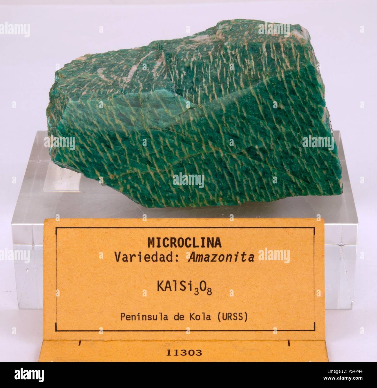 MICROCLINA. Mineral de la clase de los tectosilicatos. Variedad ...