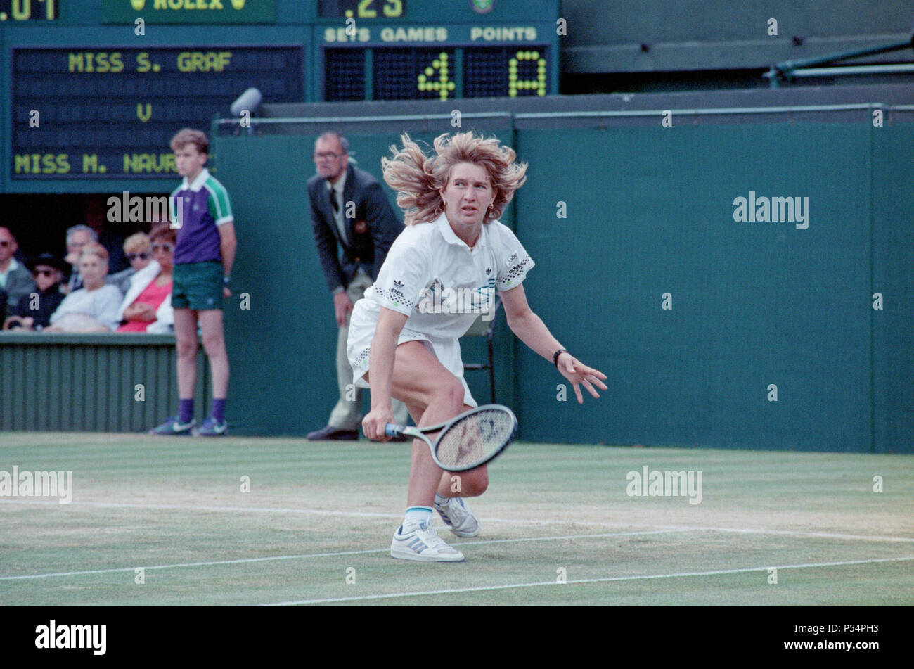 Steffi graf wimbledon hi-res stock photography and images - Alamy