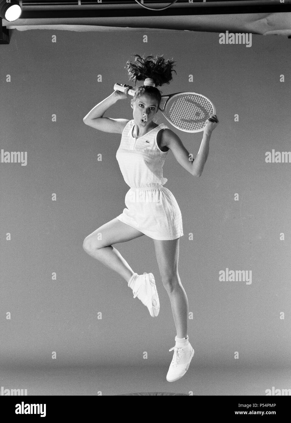 Tennis fashions. 18th June 1987 Stock Photo - Alamy