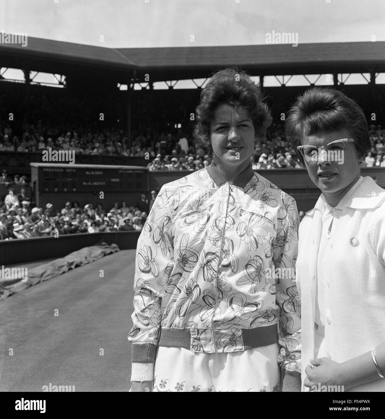 1962 wimbledon championships hi-res stock photography and images - Alamy