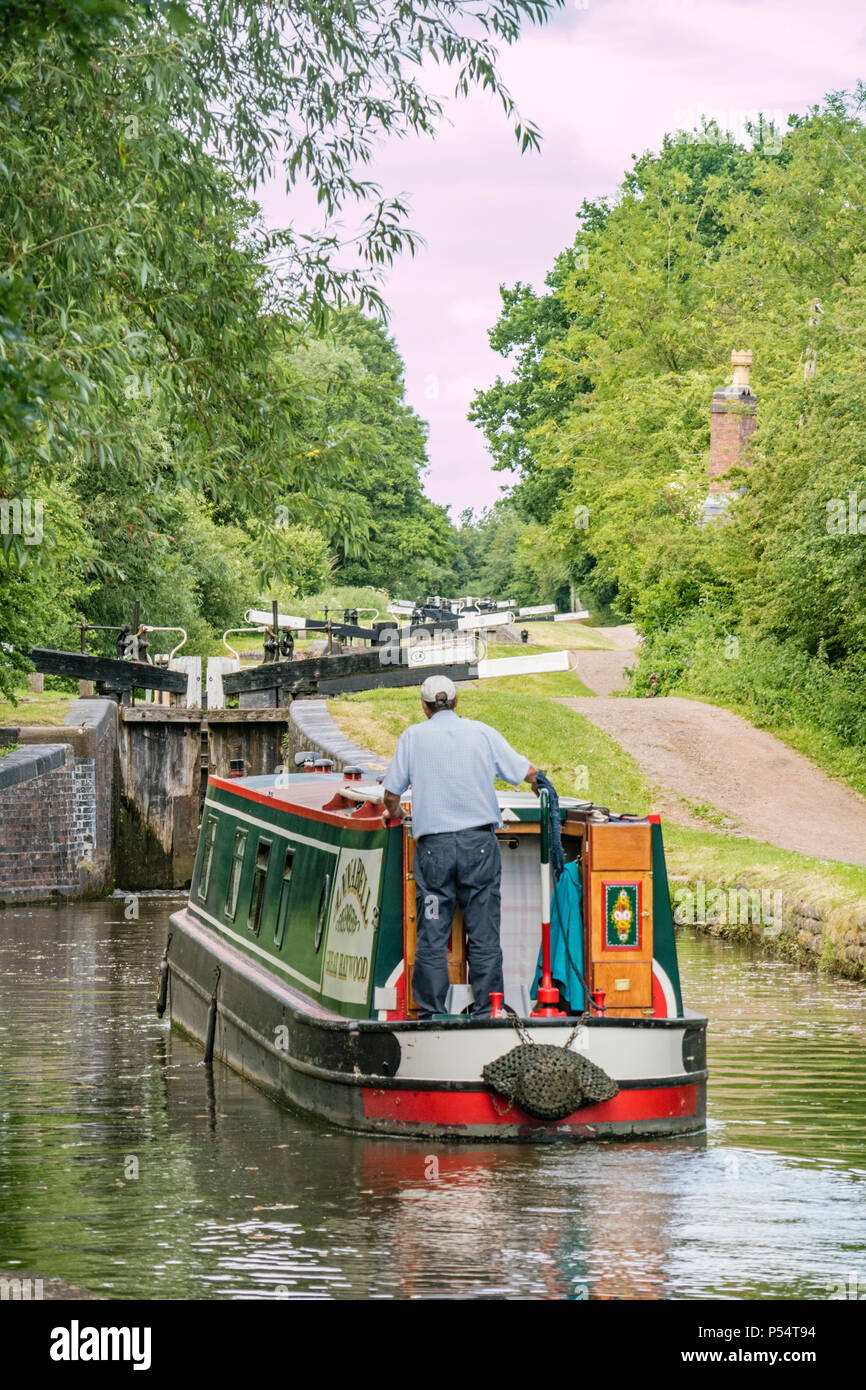 Tardebigge lock flight hi-res stock photography and images - Alamy