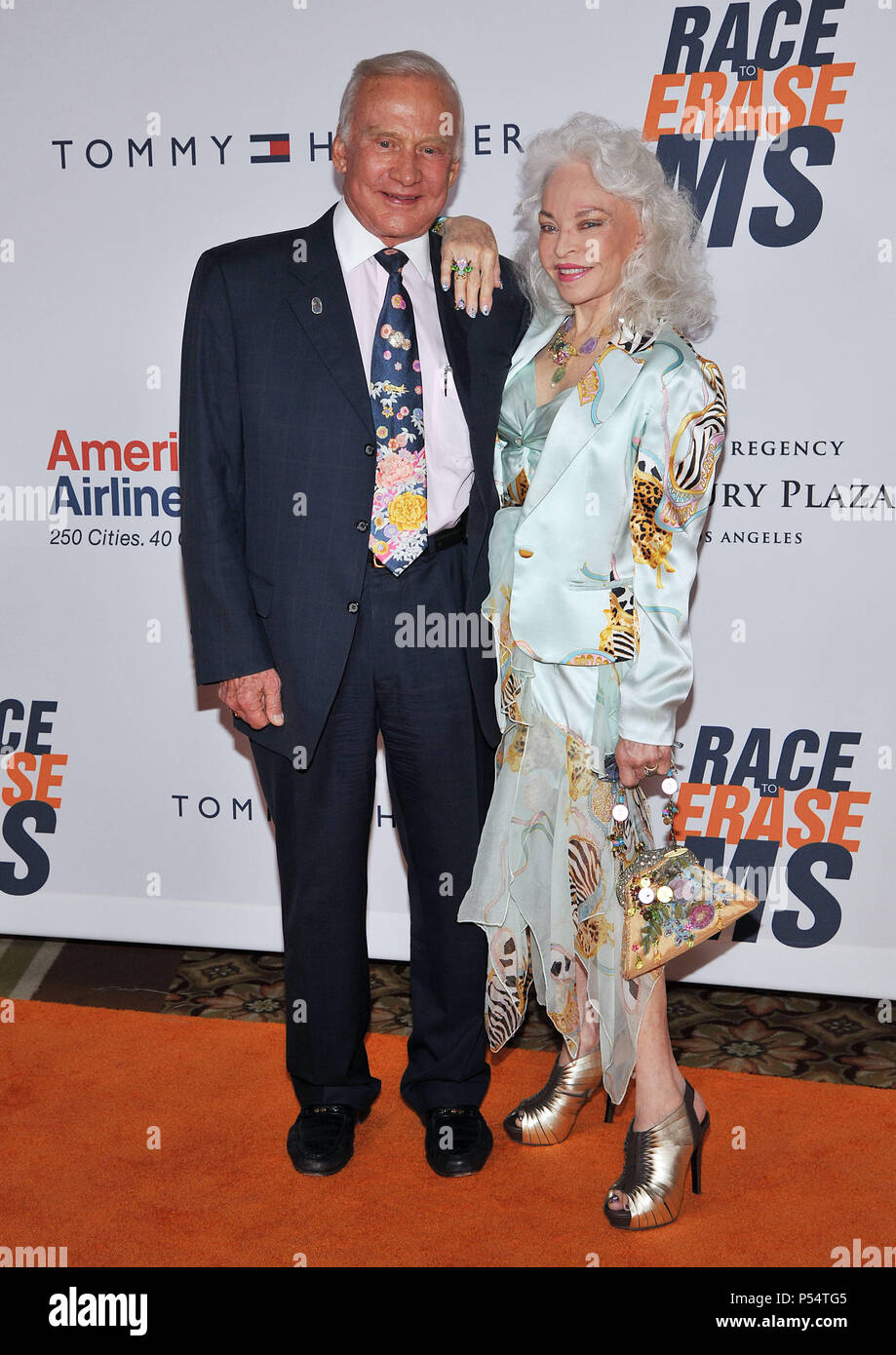 Buzz aldrin wife lois hi-res stock photography and images - Alamy