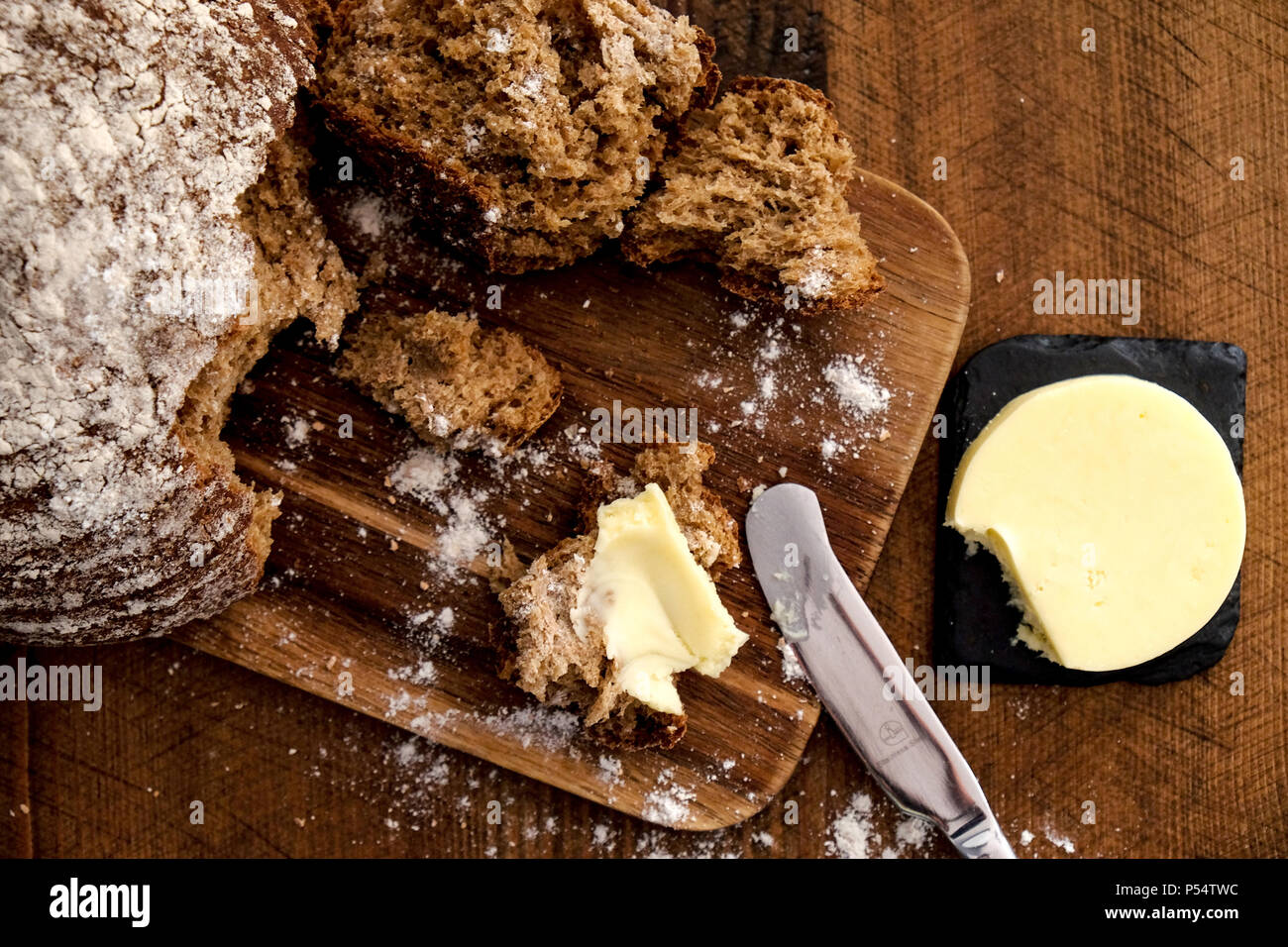 Spreadable butter hi-res stock photography and images - Alamy