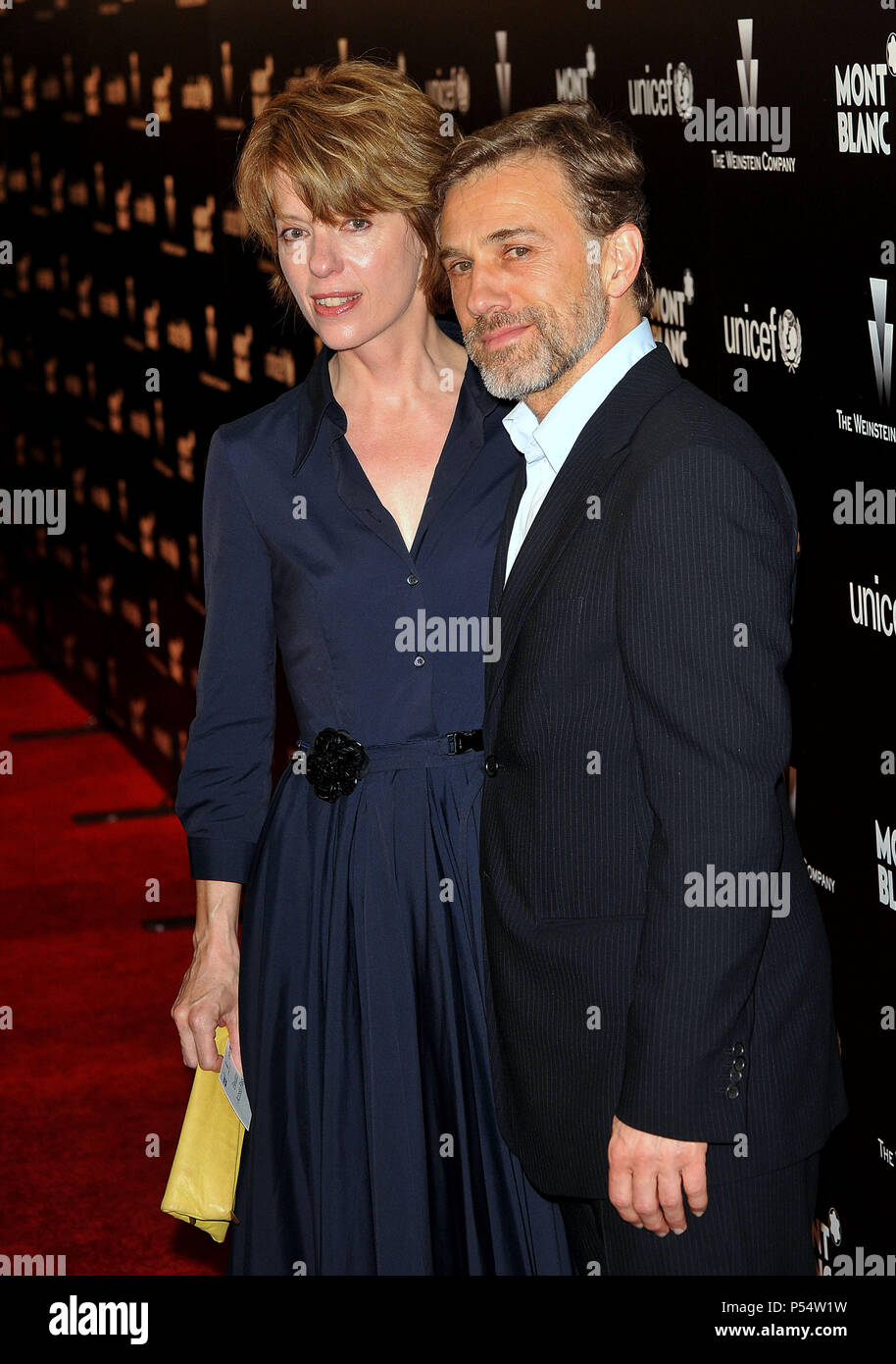 Christoph Waltz wife 54 - Montblanc's Charity Cocktail at the Soho House In Los Angeles ...