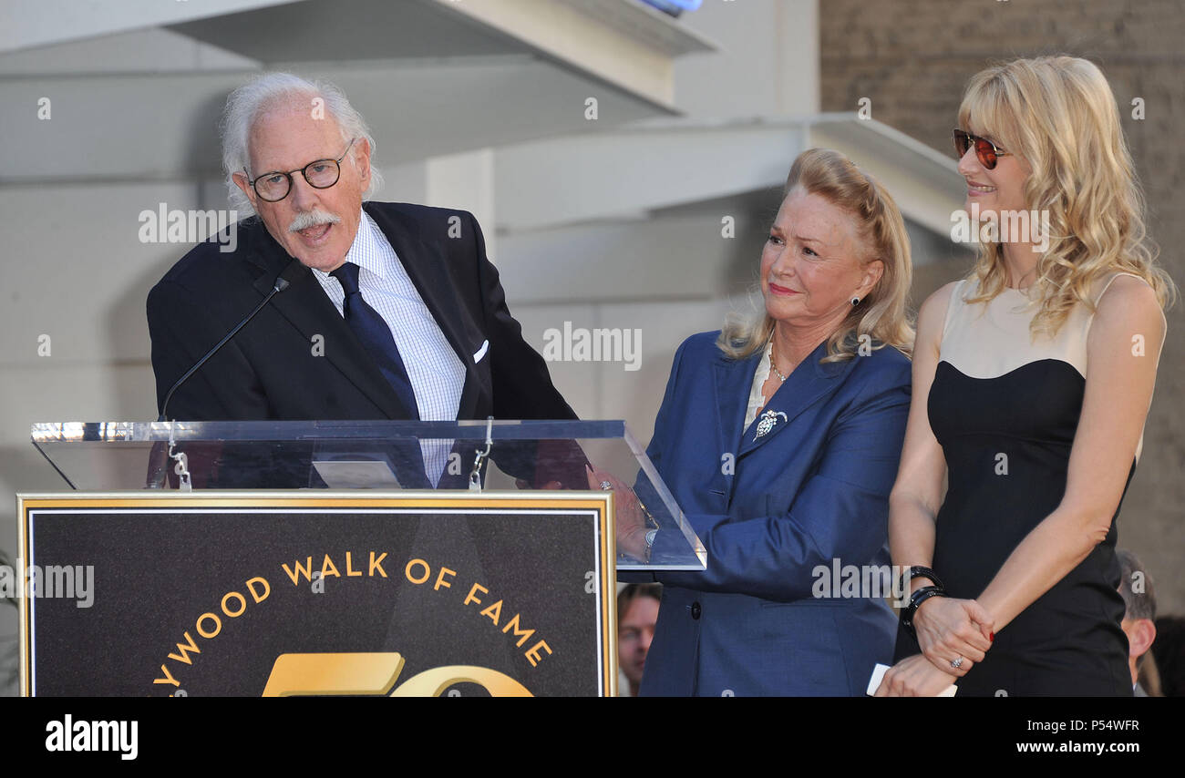 Diane Ladd, Laura Dern and Bruce Dern, honored with a stars on the ...
