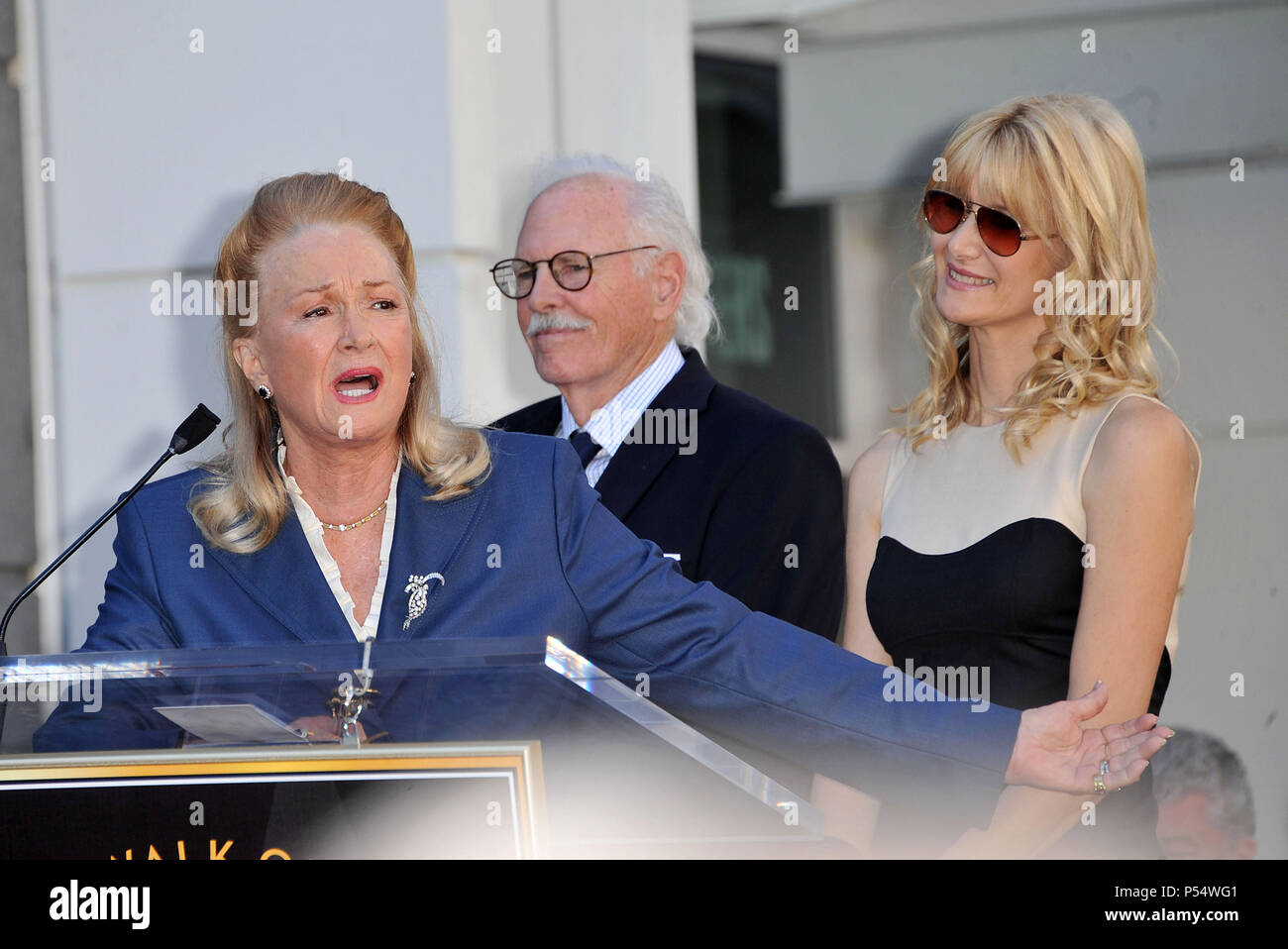 Diane Ladd, Laura Dern and Bruce Dern, honored with a stars on the ...
