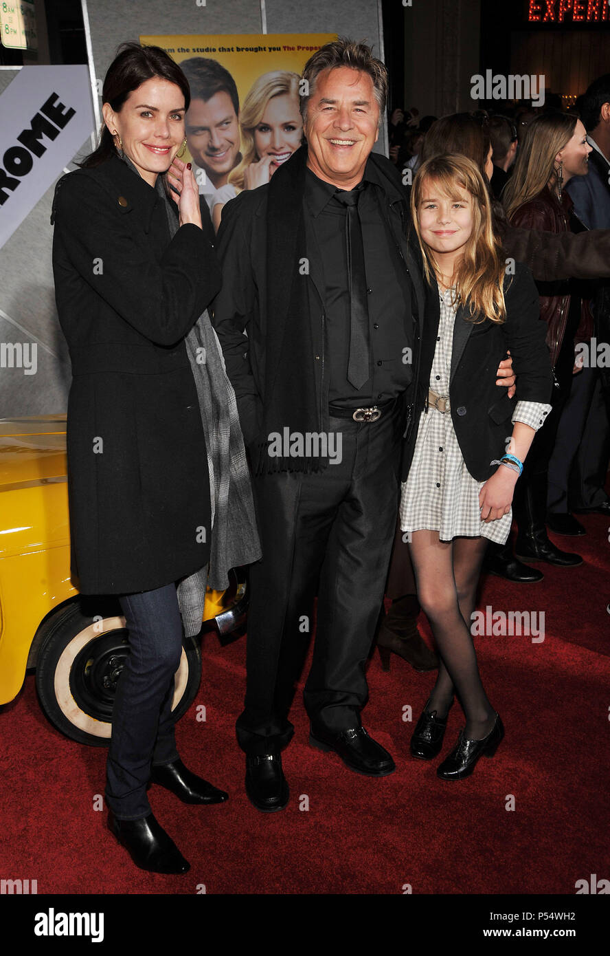 Don johnson and wife kelley phleger hi-res stock photography and images ...