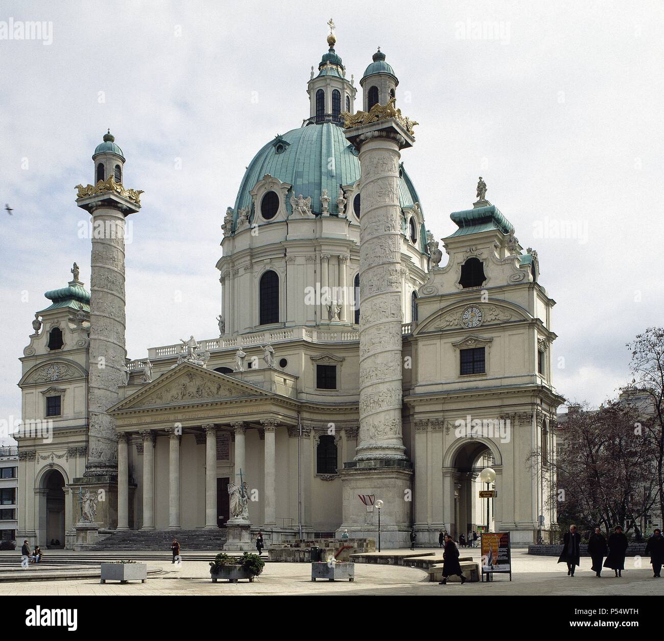 Johann bernhard fischer von erlach arquitecto hi-res stock photography ...
