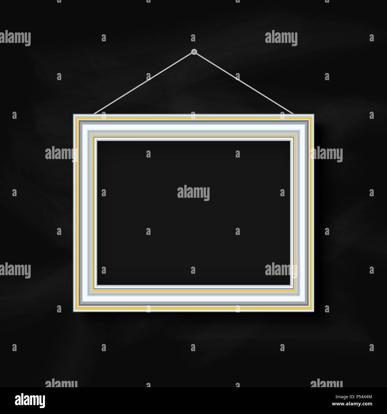 Hanging picture frame hi-res stock photography and images - Alamy