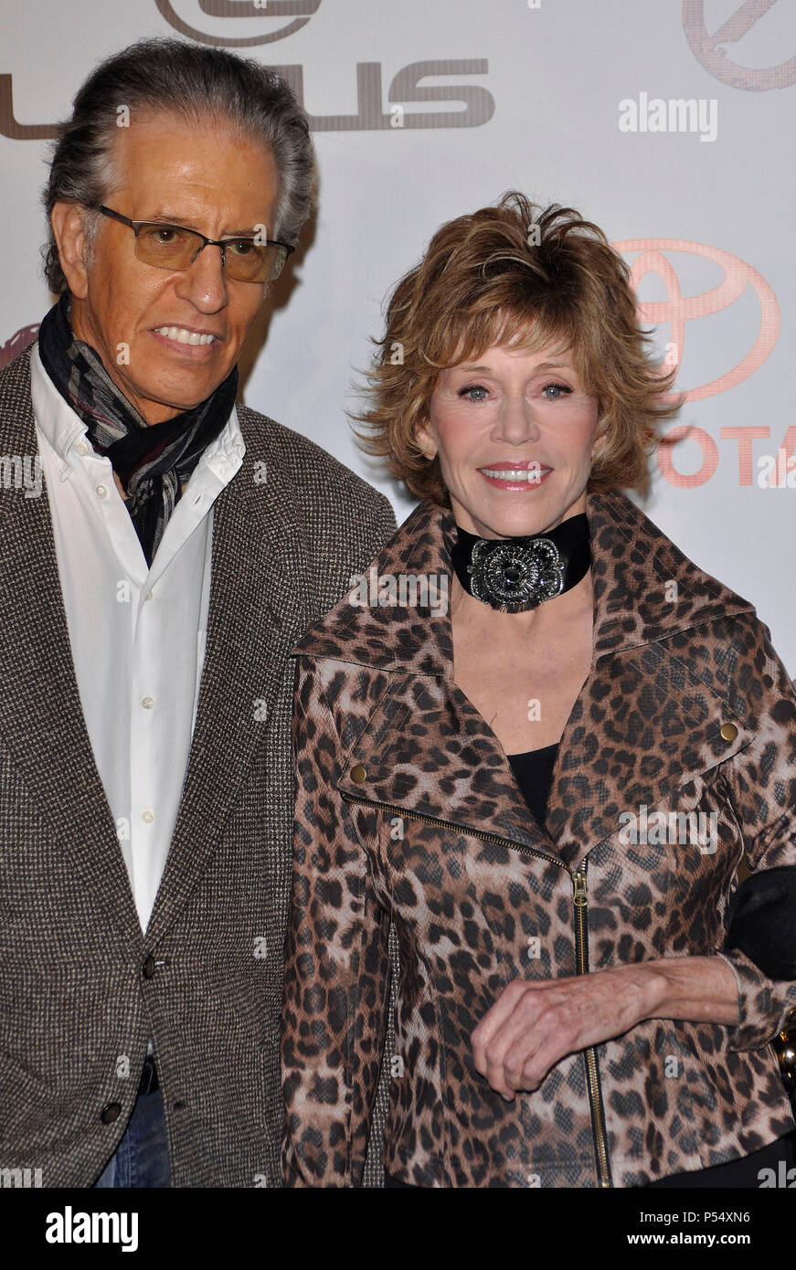 Jane Fonda & Richard Perry - The 2010 EMA Awards. Warner Bros. Studios ...