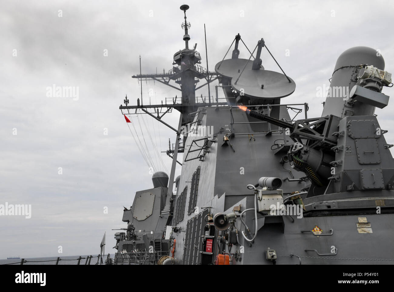 PACIFIC (May 10, 2017) Arleigh Burke-class guided-missile destroyer USS ...