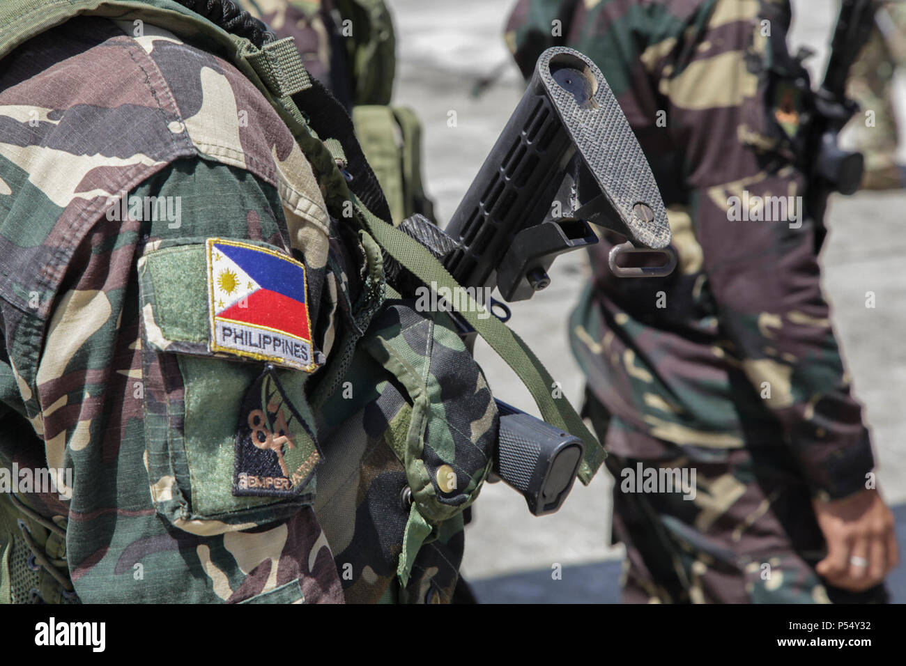 Philippine Soldiers, 84th Infantry Battalion, 7th Infantry Division ...