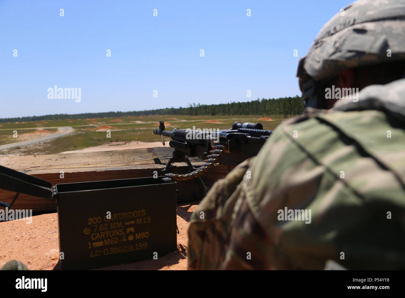 A Soldier from Alpha Company, 703rd Brigade Support Battalion, 2nd ...