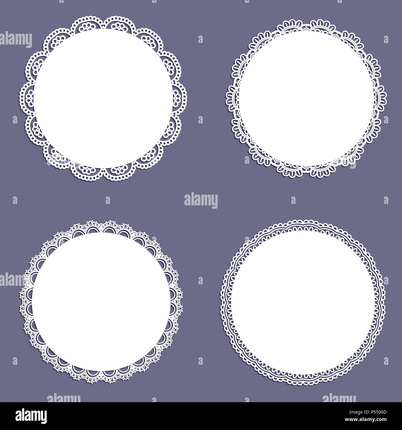 Collection of lace styled circular backgrounds Stock Photo - Alamy Collection of lace styled circular backgrounds Stock Photo - Alamy