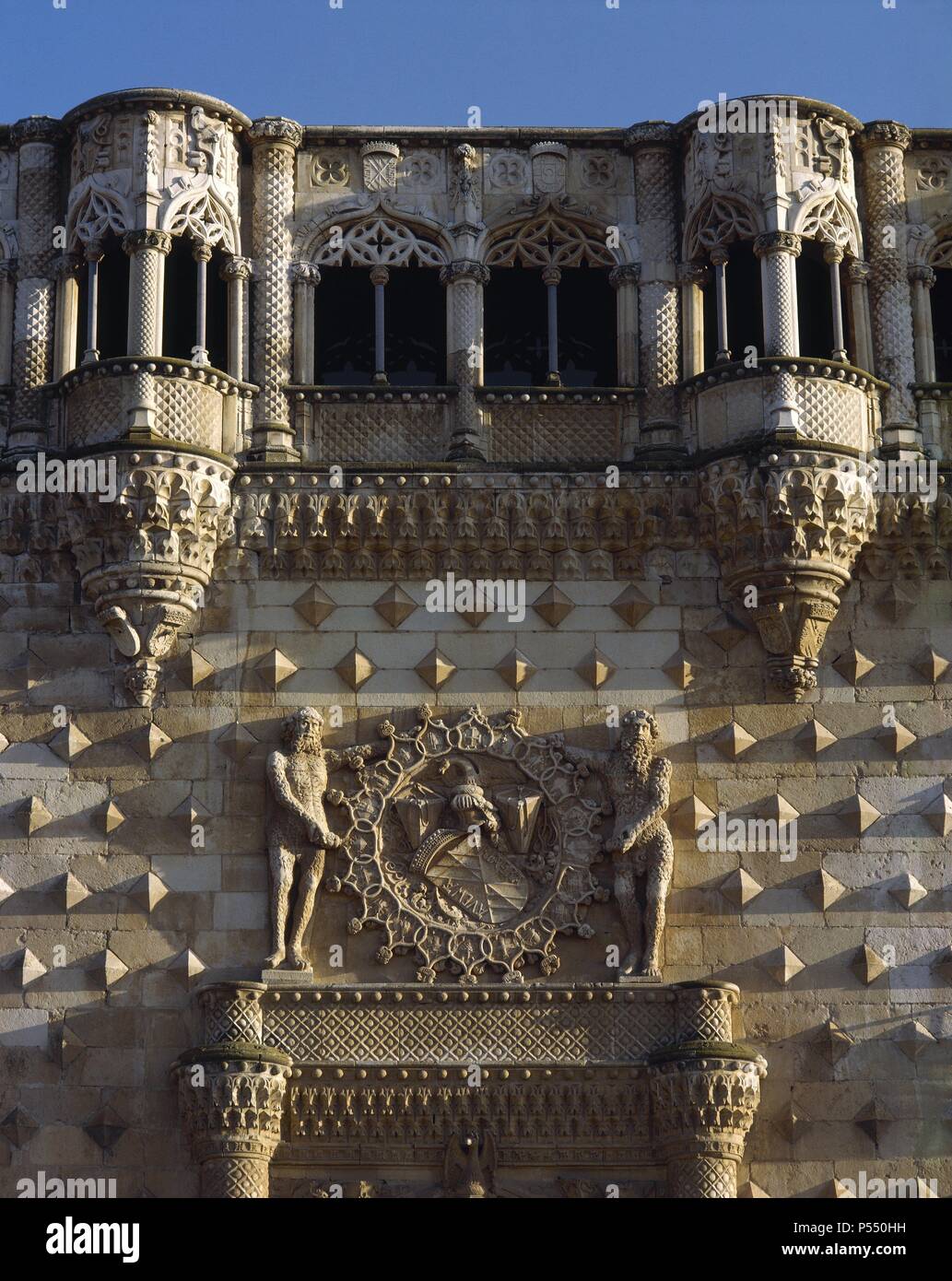 Spain. Guadalajara. Palace of El Infantado. 15th century. Isabelline ...