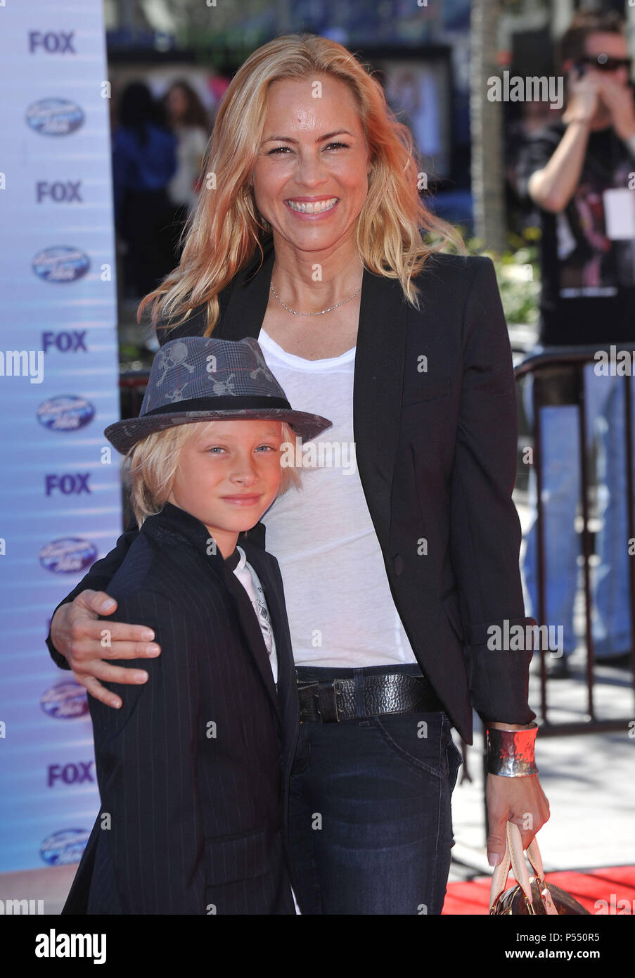 Maria Bello Family
