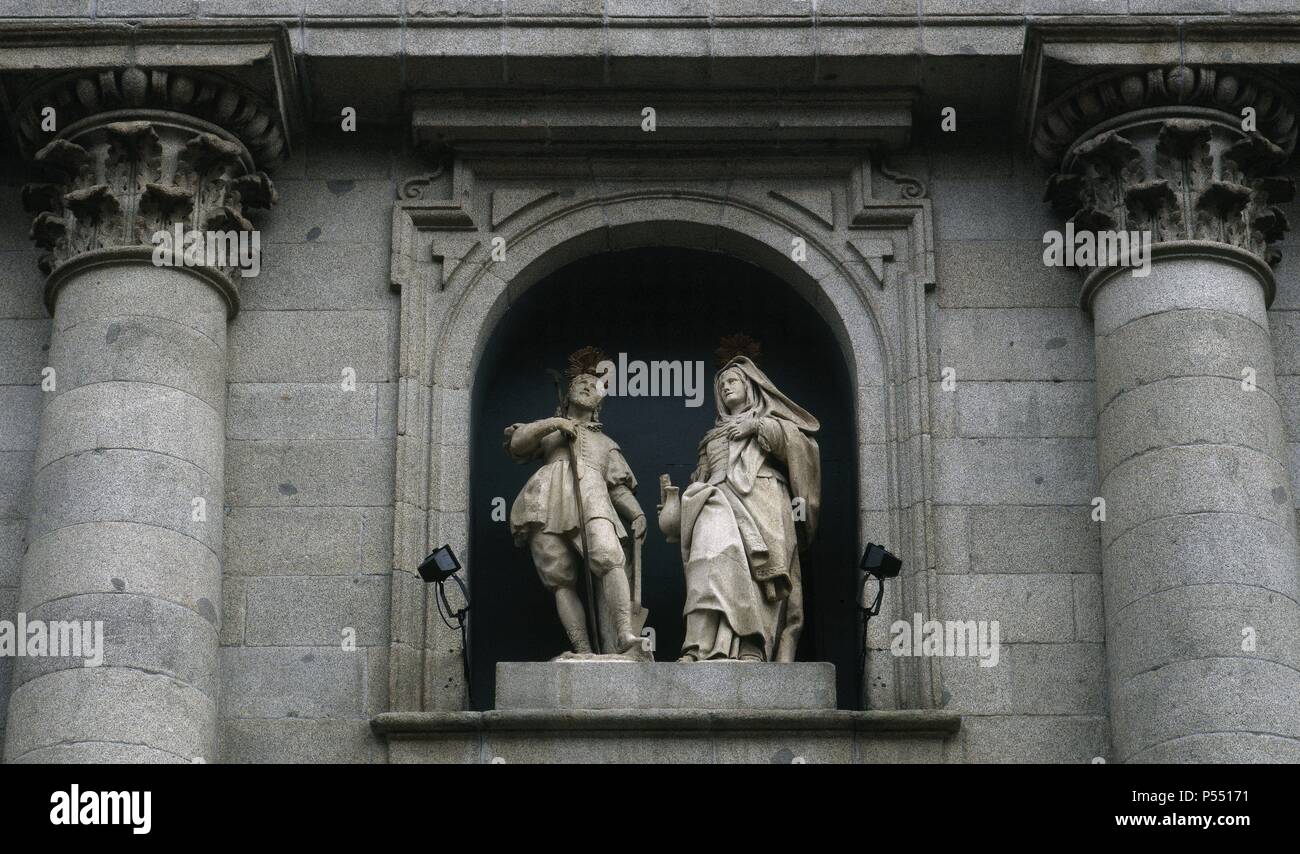 ISIDRO LABRADOR, San (Madrid, 1070-1130) y su esposa SANTA MARIA DE LA ...