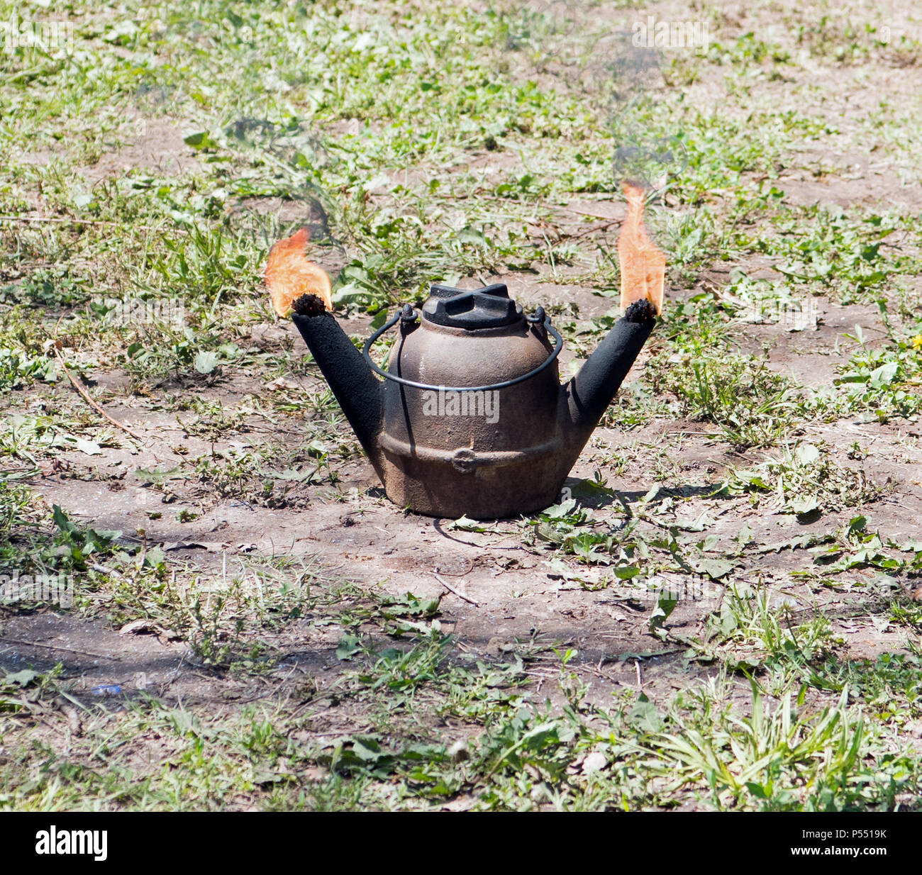 two nose pot Stock Photo - Alamy