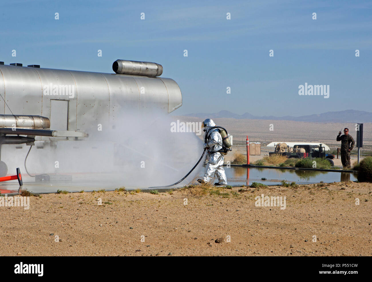 Marine corps aircraft rescue firefighting hi-res stock photography and ...