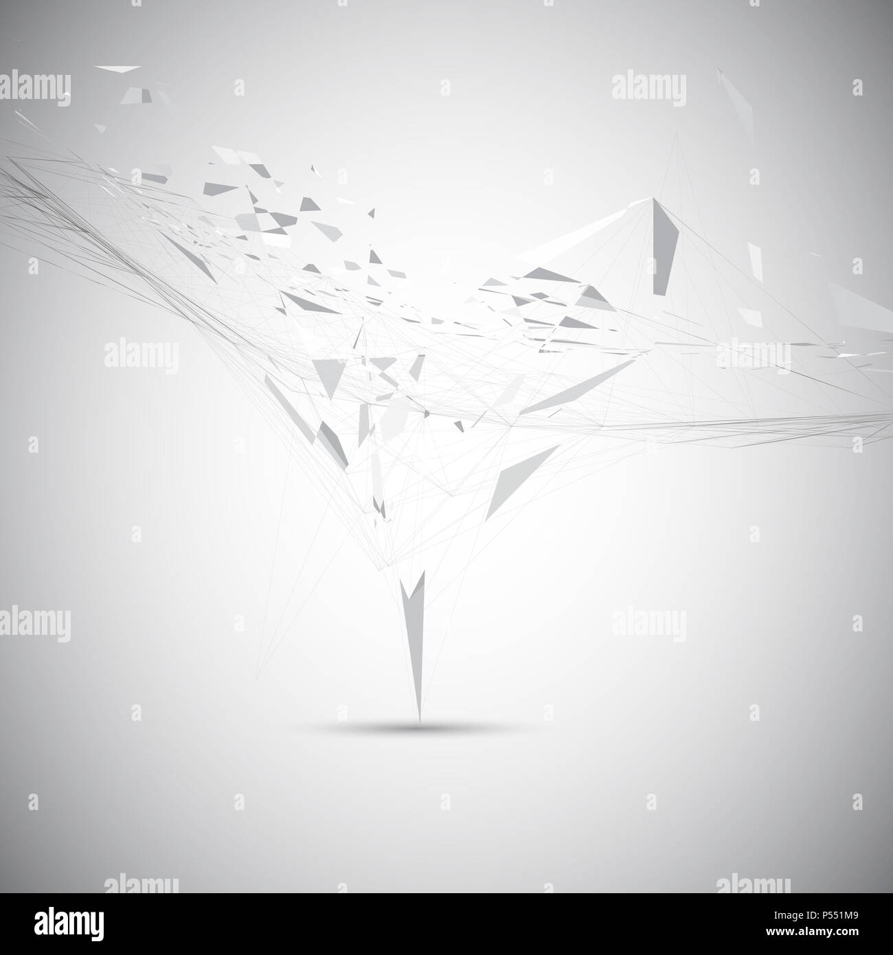 Abstract background with low poly design Stock Photo - Alamy